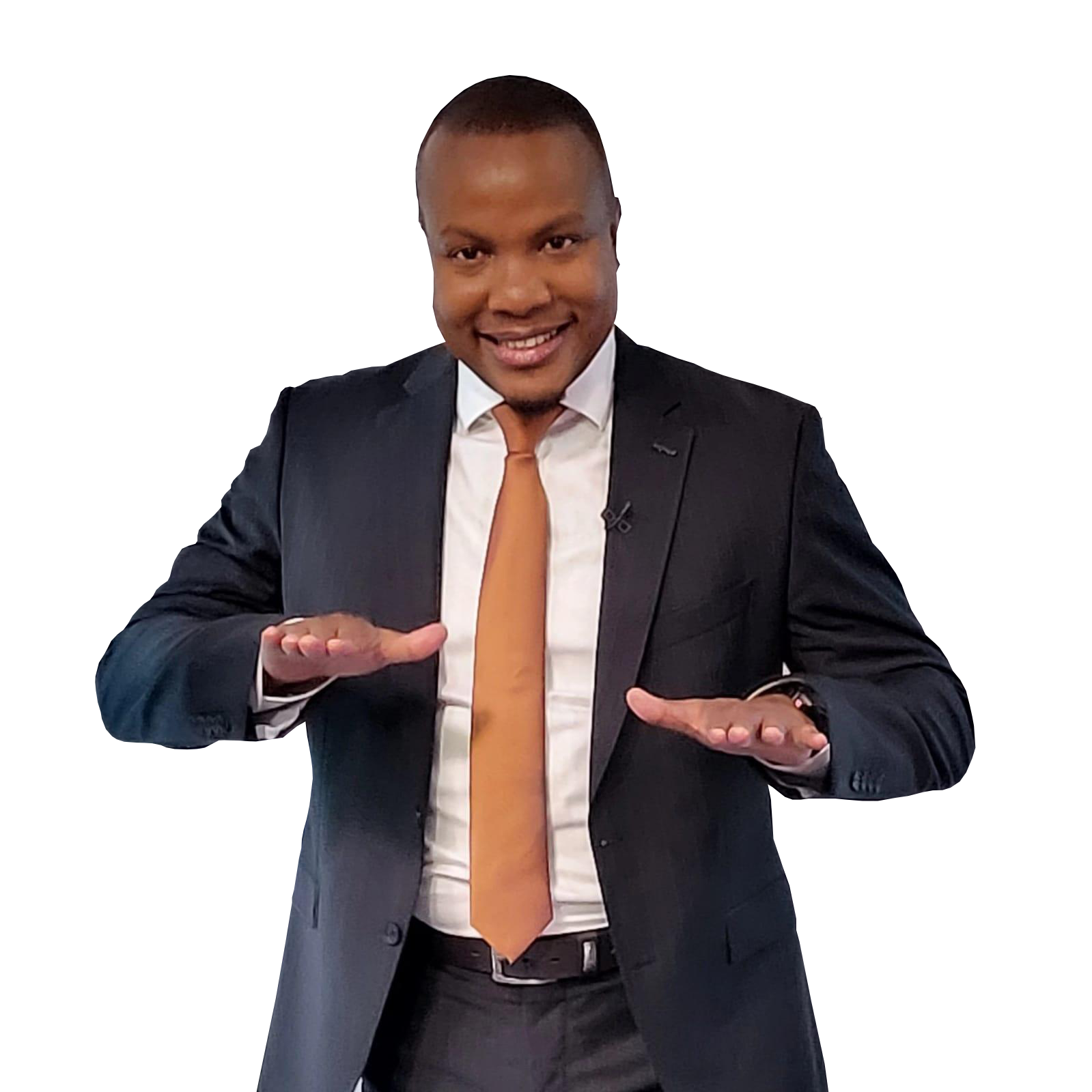 Bonnie Musambi PNG, Boniface Musambi Black Suit PNG